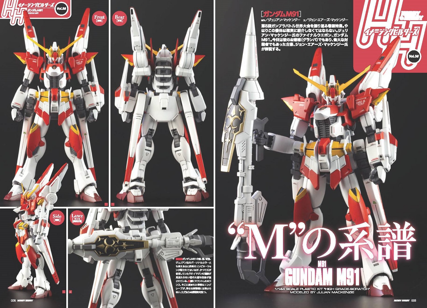 Bandai Limited HGBF Gundam M91