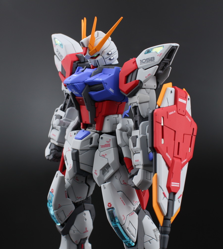 0 Bandai RG Build Strike Gundam Package