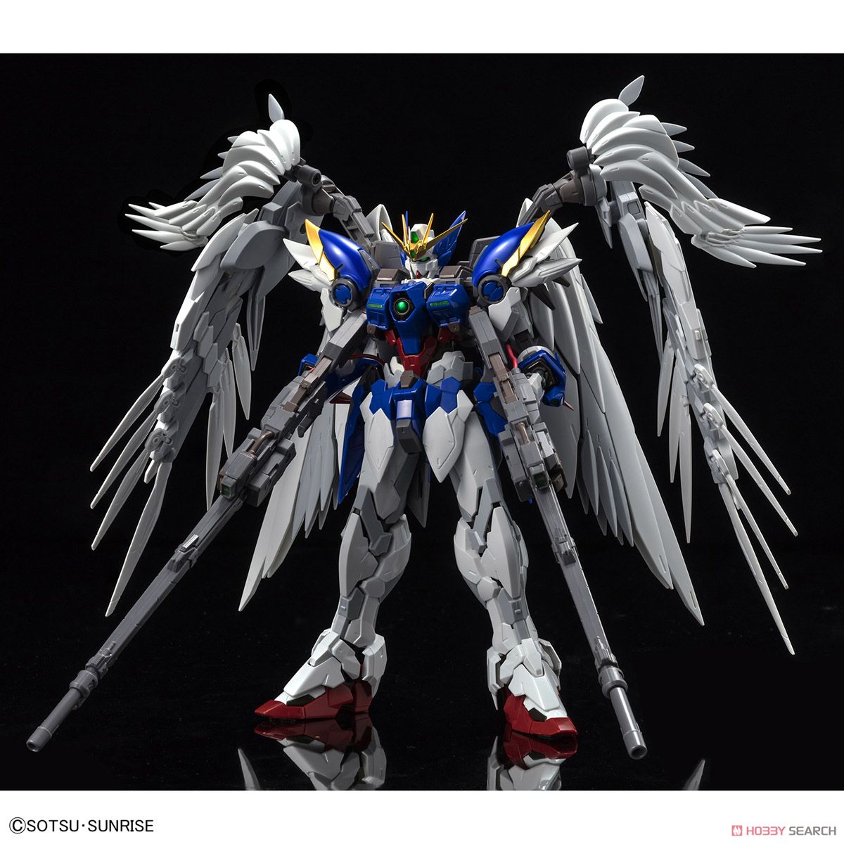 0 Bandai High Resolution Model Wing Gundam Zero EW 1 100