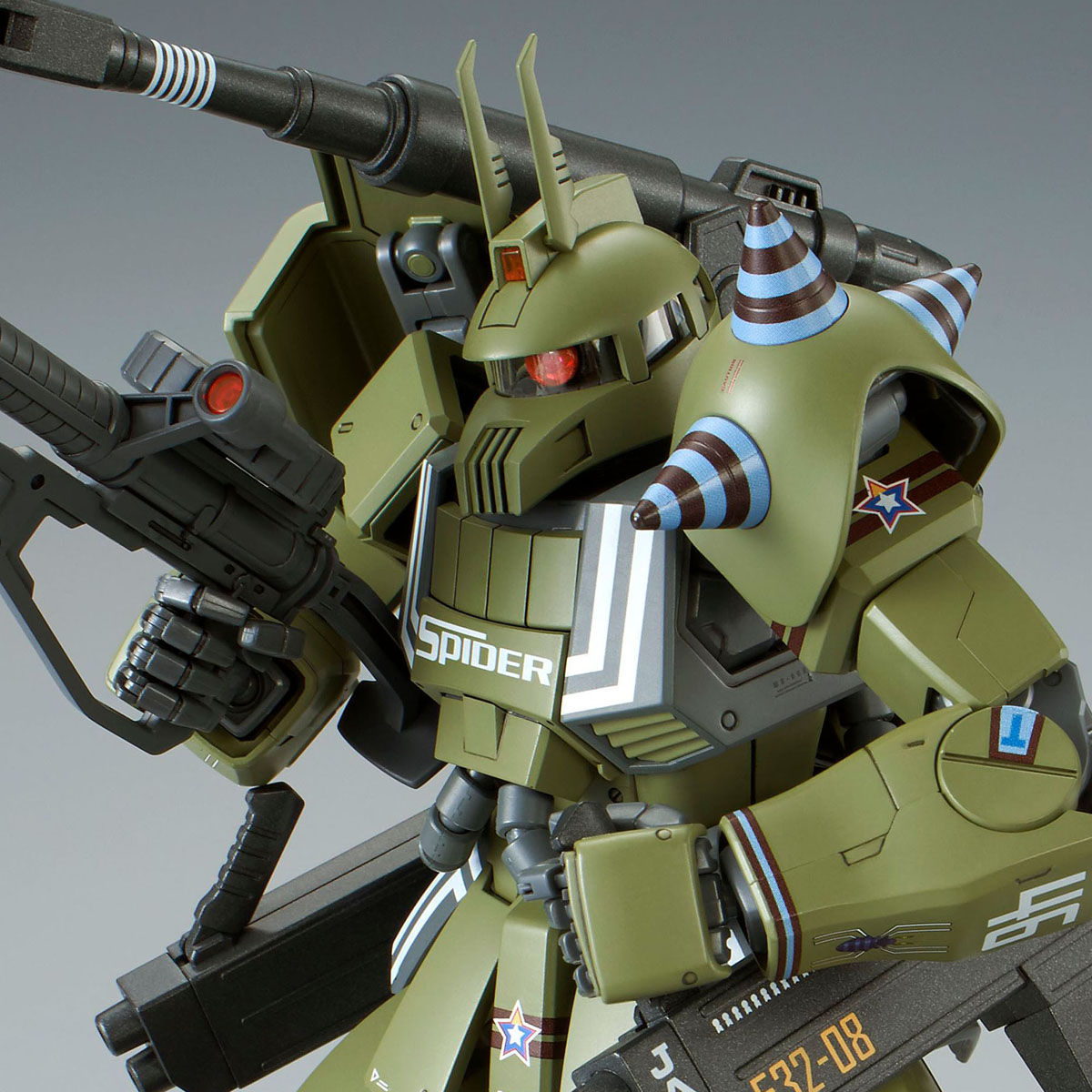 Bandai Limited MG MS 06K Zaku Cannon [Ian Gradens Custom]