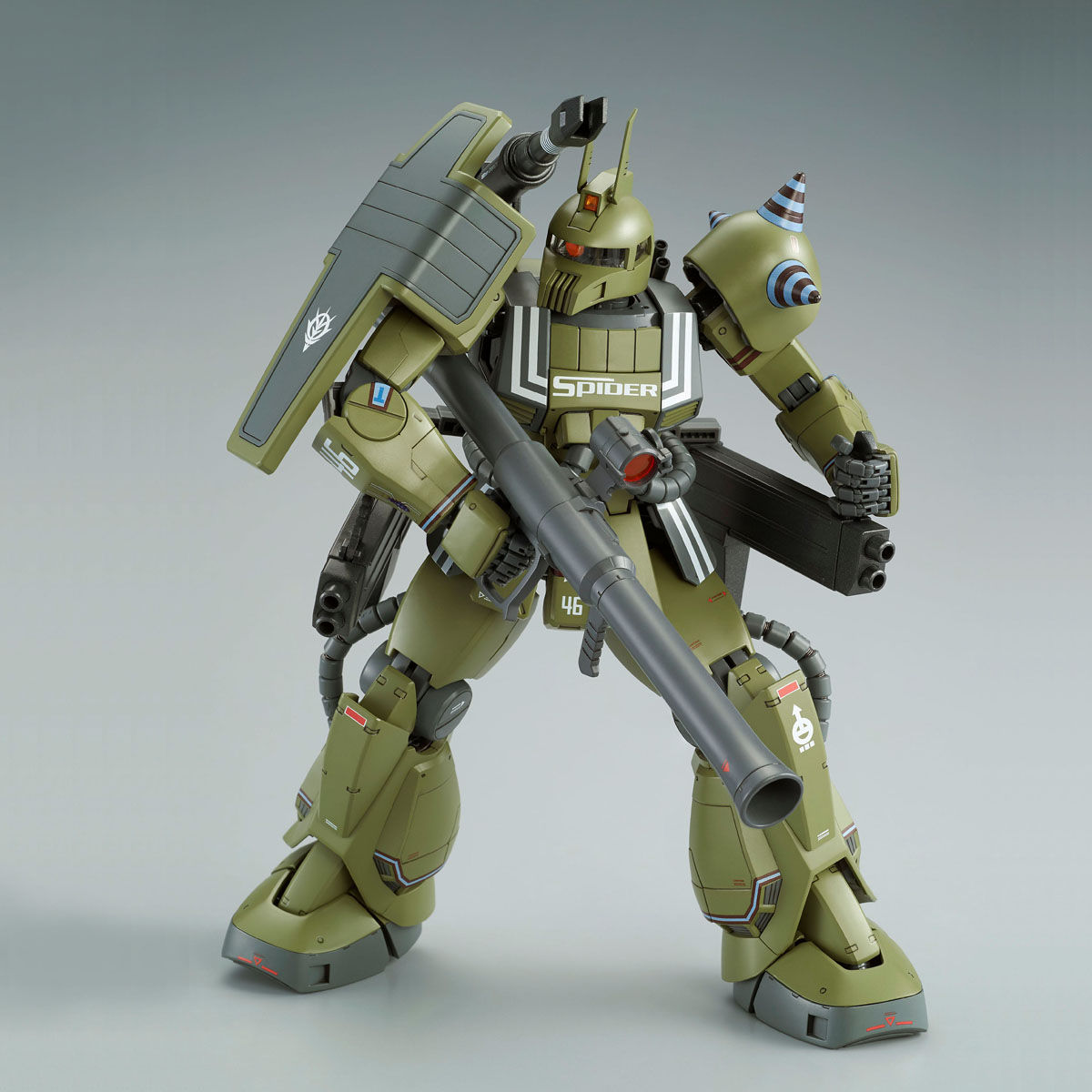 Bandai Limited MG MS 06K Zaku Cannon [Ian Gradens Custom]