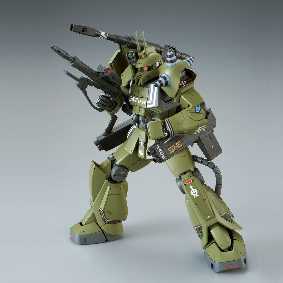 Bandai Limited MG MS 06K Zaku Cannon [Ian Gradens Custom]