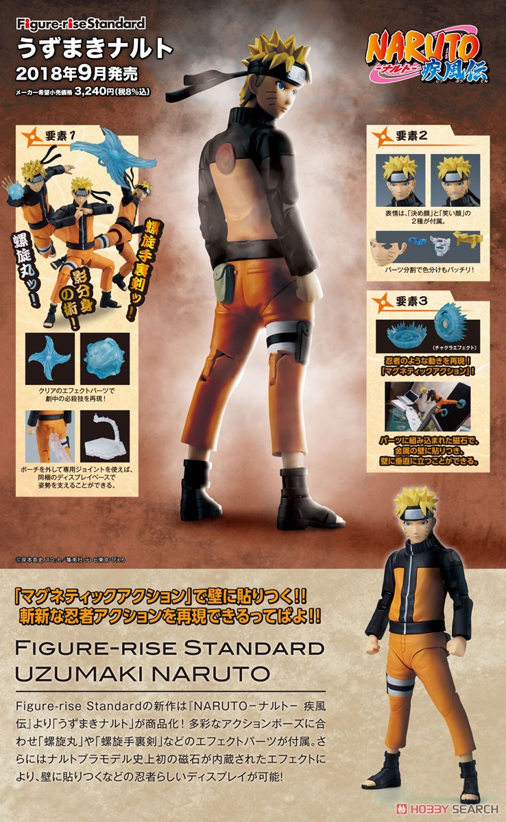 Bandai Figure rise Standard Uzumaki Naruto