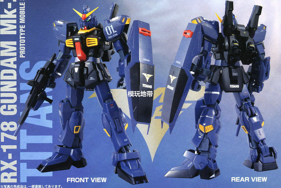 Bandai MG RX 178 GUNDAM MK II Titans Ver.2.0[HD Limitted]