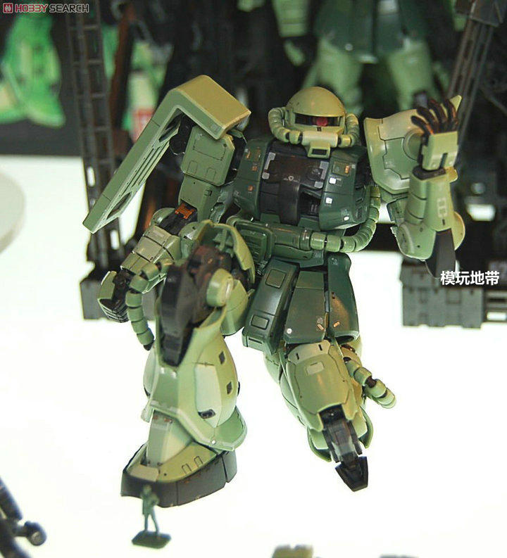 0 Bandai RG MS 06F Zaku II