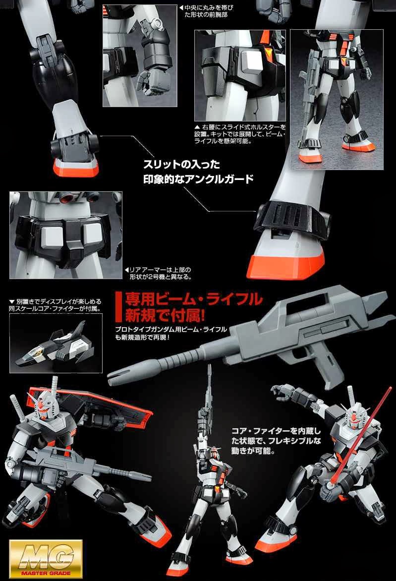 Bandai Limited MG RX 78 1 Prototype Gundam