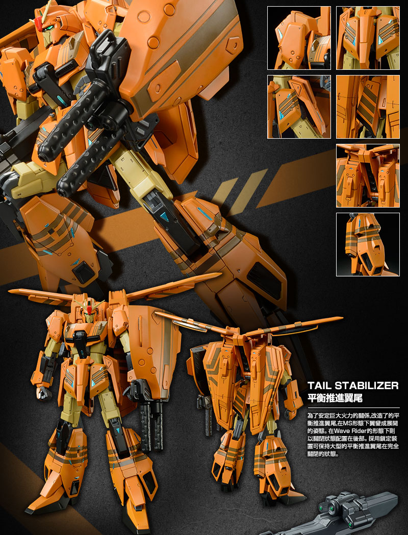 Bandai Limited MG Zeta Gundam Unit 3 B Type [Gray Zeta]