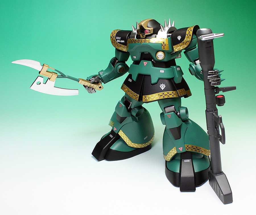 Bandai Limited MG MS 09R Rick Dom Dozle Zabi Use
