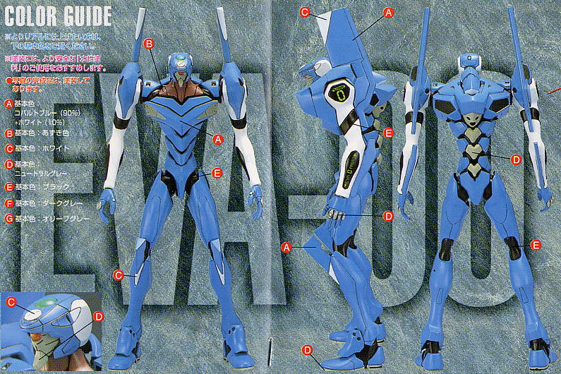 Evangelion EVA 00 Prototype [HG]