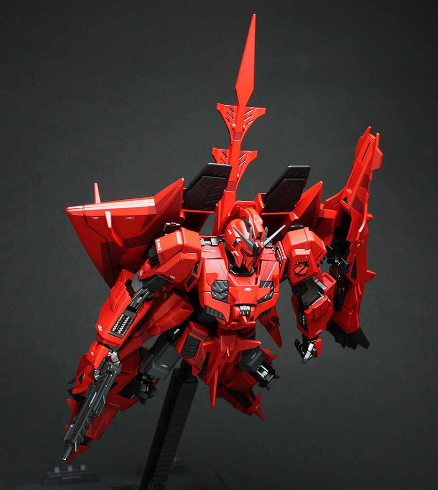 Bandai MG Zeta Gundam III P2 Type Red Zeta