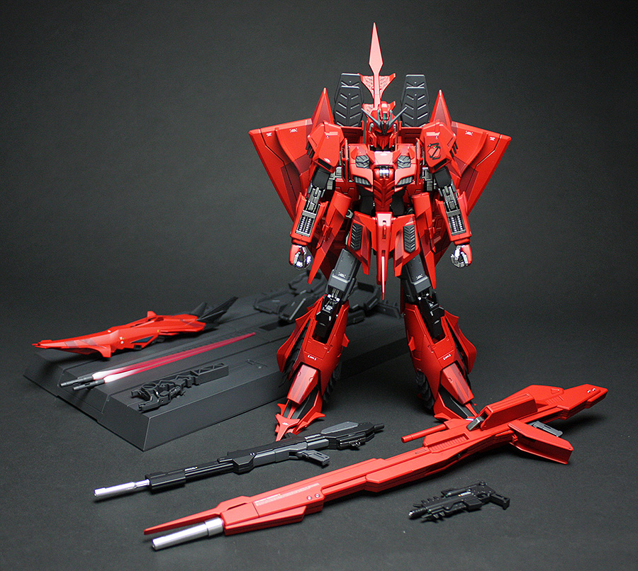 Bandai MG Zeta Gundam III P2 Type Red Zeta