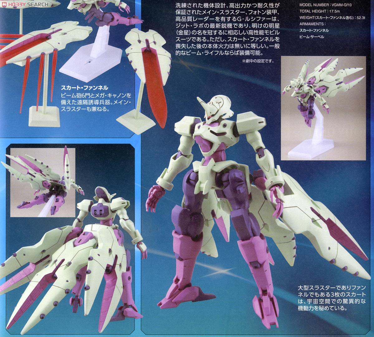 Bandai HG Reconguista in G Gundam G Lucifer