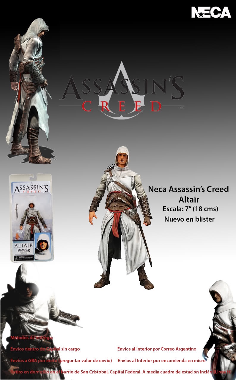 NECA Assassins Creed Altair [7 Inch]