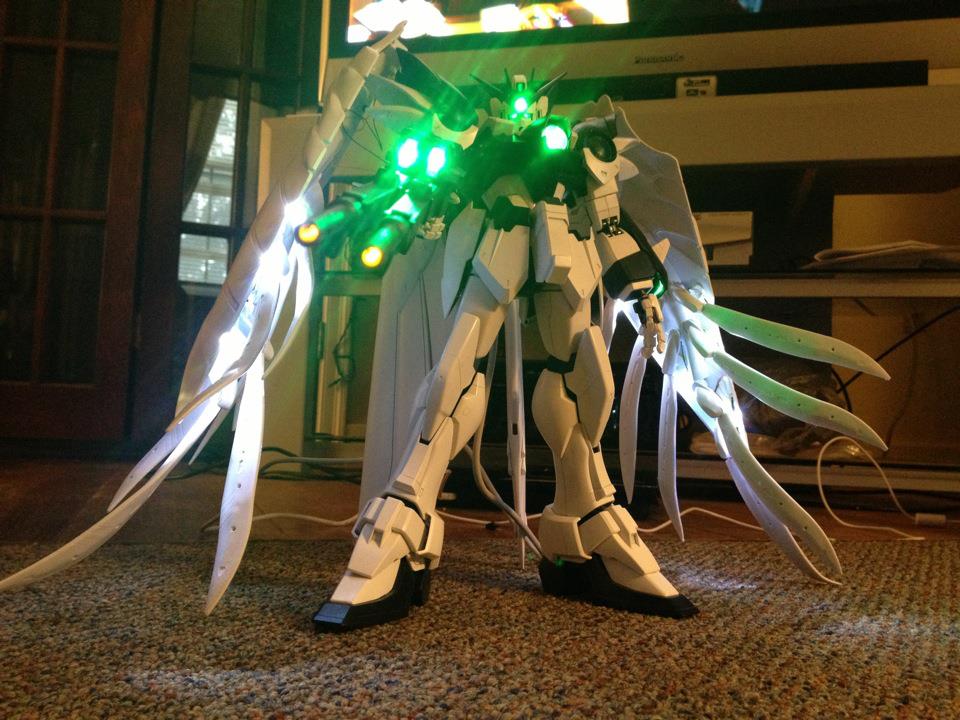 GCLUB High Grade LED Gundam Green